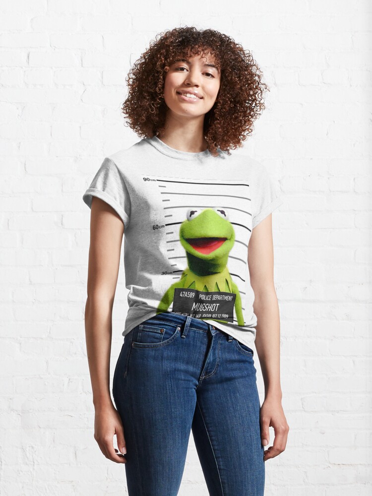 "Kermit Mugshot" T-shirt by mnmrelz | Redbubble