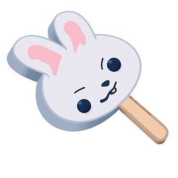 "Stray Kids Skzoo Lee Know Leebit Melted Popsicle" Sticker for Sale by ...