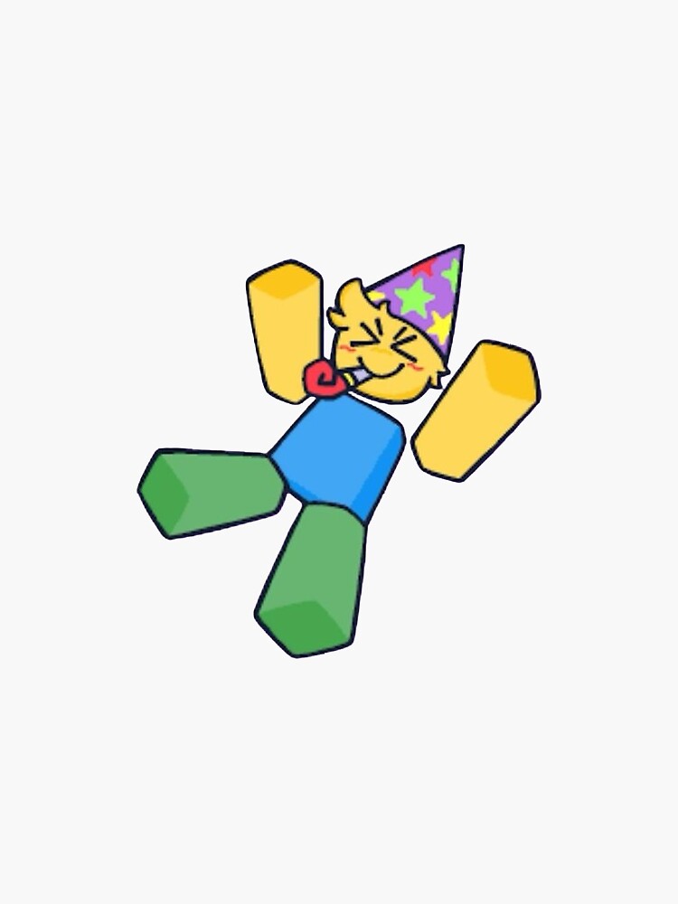 "chill regretevator party noob" Sticker for Sale by LarissaCosta ...