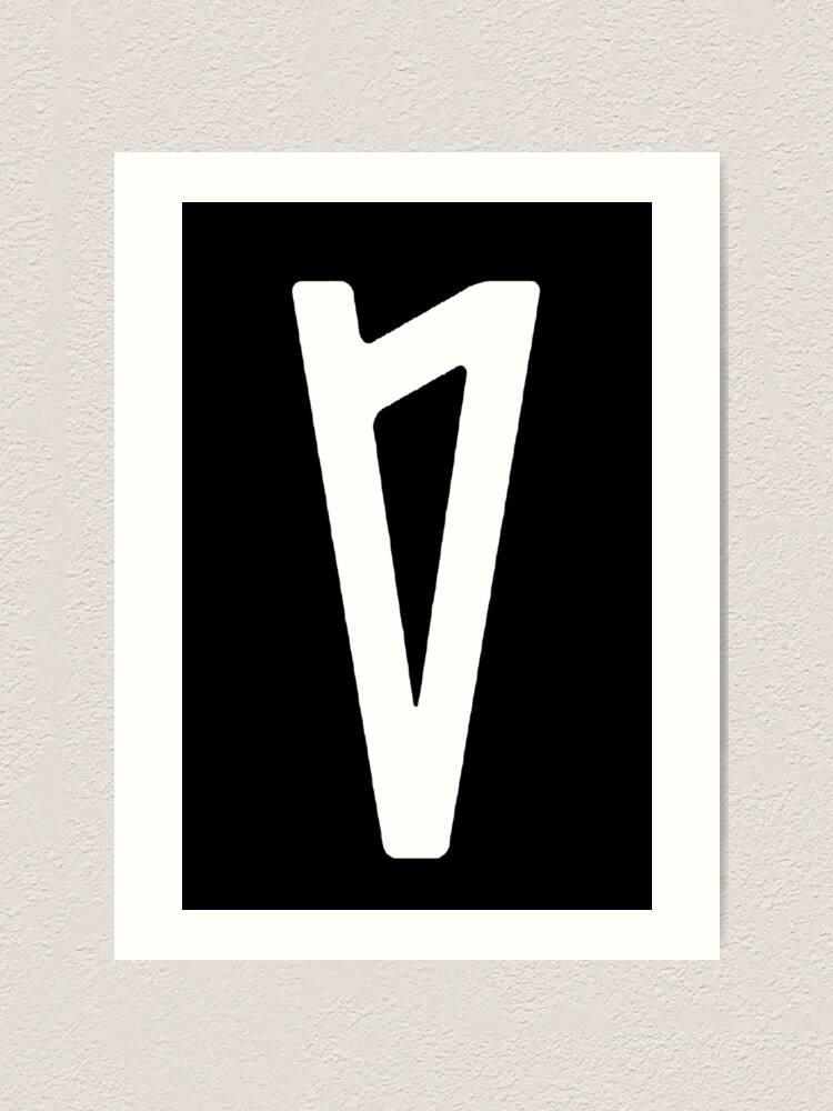 "Lauv Logo White" Art Print for Sale by xSMxSerena | Redbubble
