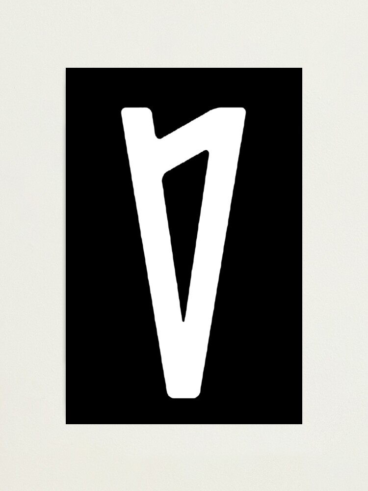 "Lauv Logo White" Photographic Print by xSMxSerena | Redbubble