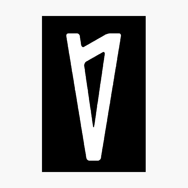 "Lauv Logo White" Photographic Print by xSMxSerena | Redbubble