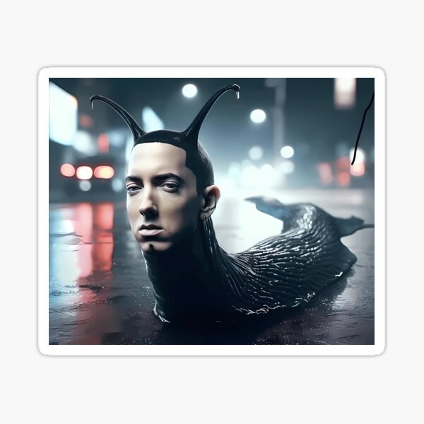 "Slug Shady - Badass Eminem Slug" Sticker for Sale by jazzy6661 | Redbubble