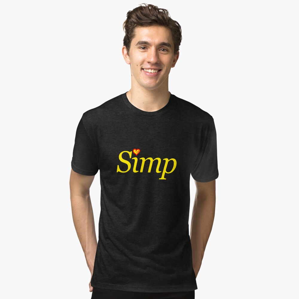 "Simp - Funny Gen Alpha slangs" Sticker for Sale by Sharetogether ...