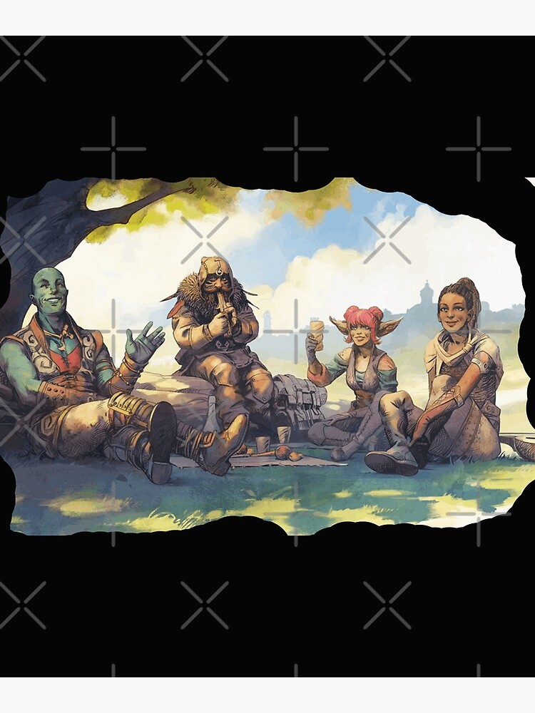 "Avowed fanart characters" Poster for Sale by Gbriel3 | Redbubble