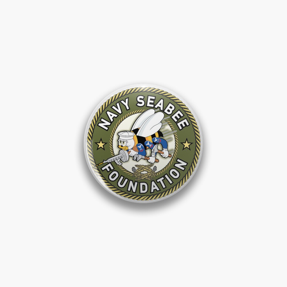 "Navy Seabee Foundation" Sticker for Sale by NavySeabees | Redbubble