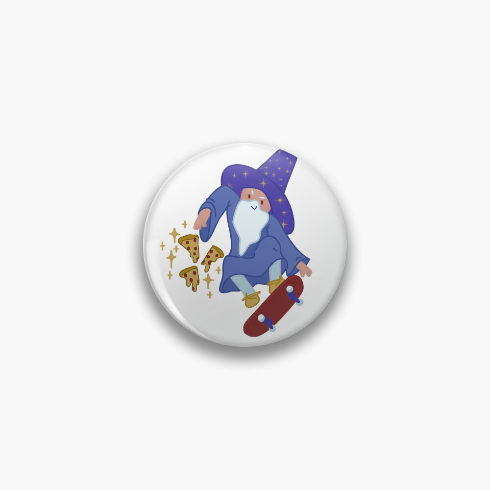 "Magical Skateboarding Wizard" Sticker for Sale by spekeasies | Redbubble