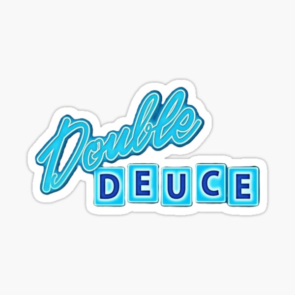 "Double Deuce Bar - from the 1989 film Road House" Sticker for Sale by ...