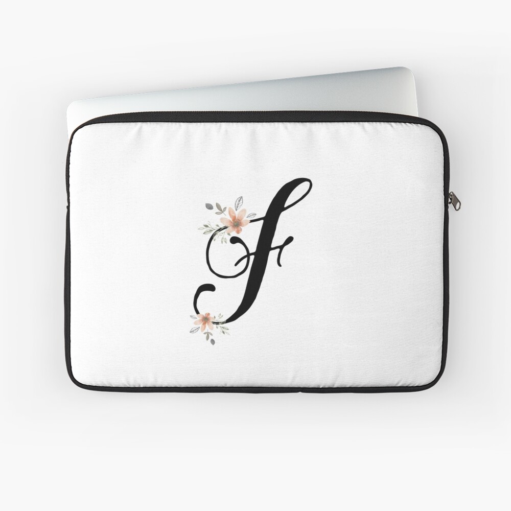 "Monogram F" Sticker for Sale by MaPetiteFleur | Redbubble