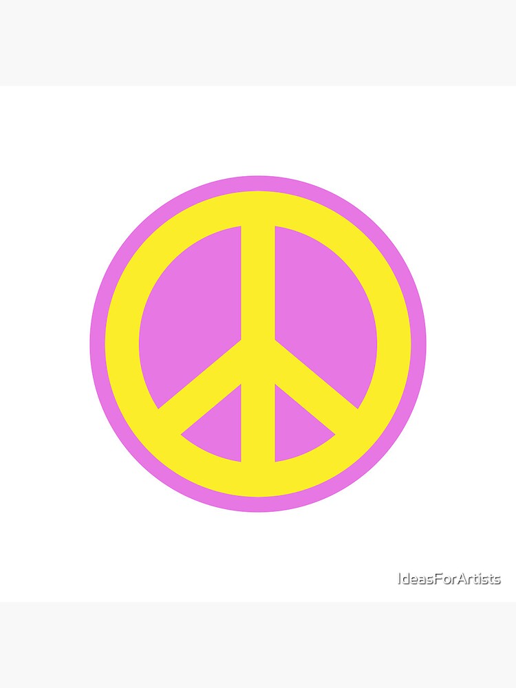 Pink Peace Sign Clipart