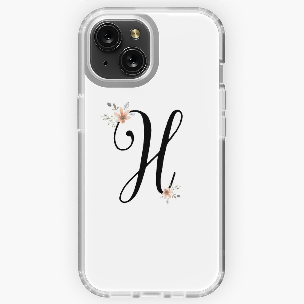 "Monogram H" Sticker for Sale by MaPetiteFleur | Redbubble