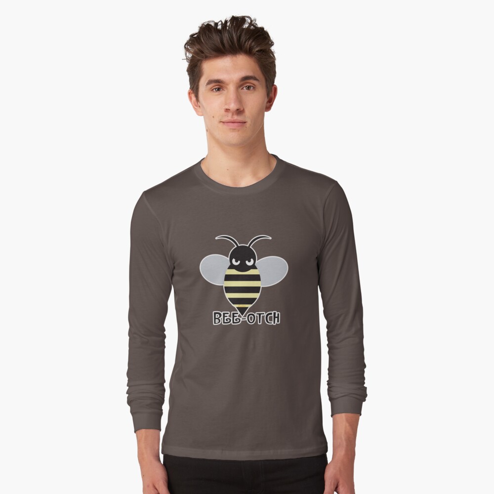"Bee-otch" Sticker for Sale by EKvintage | Redbubble