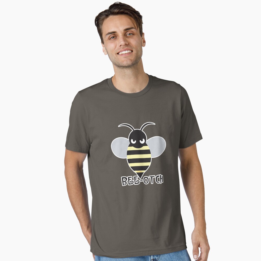 "Bee-otch" Sticker for Sale by EKvintage | Redbubble