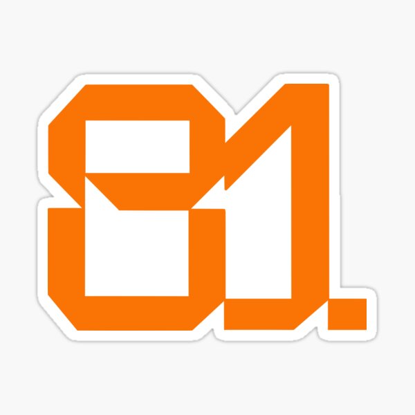 "Oscar Piastri OP81 F1 racing number 81 McLaren Formula one 2025 ...