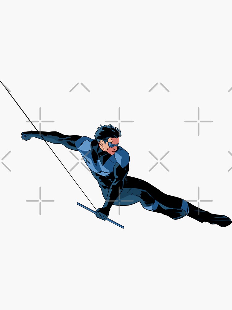 "Nightwing" Sticker by Alex-B-Russo | Redbubble