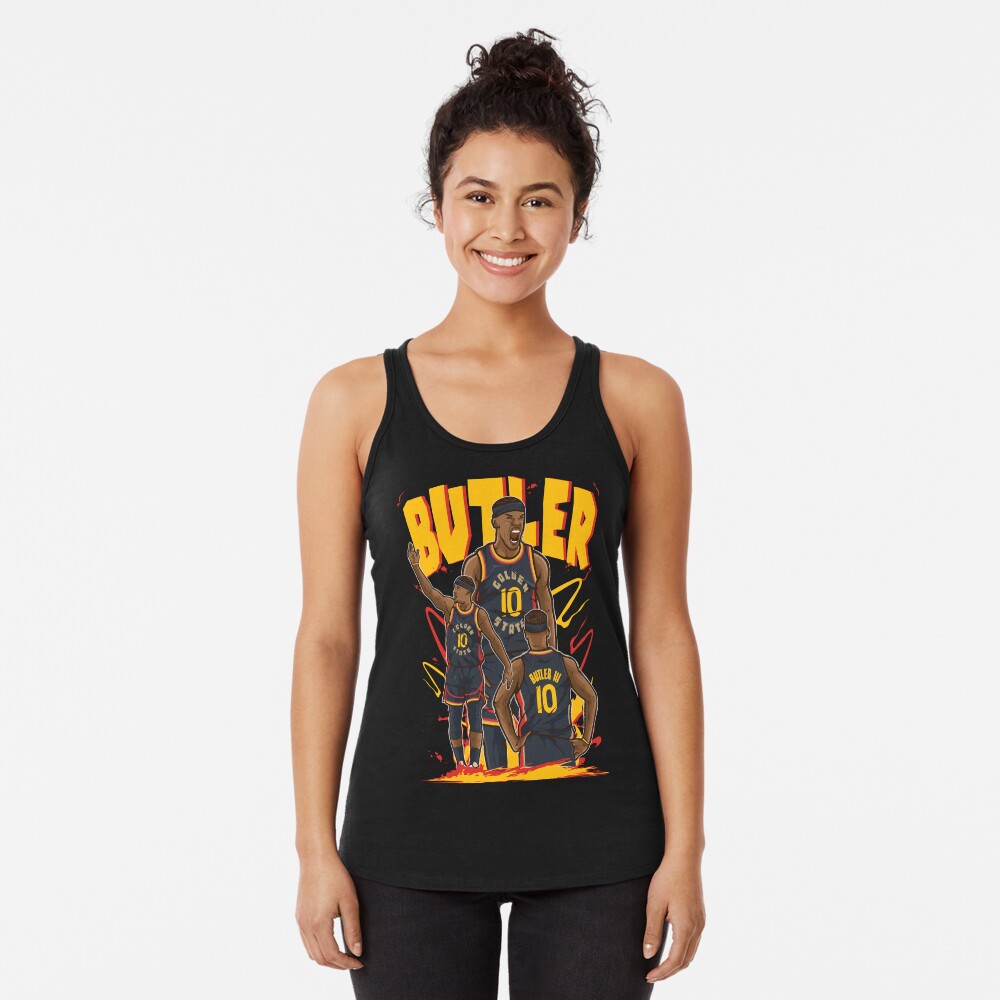 "Jimmy Butler Golden State Cartoon" Sticker for Sale by RatTrapTees ...