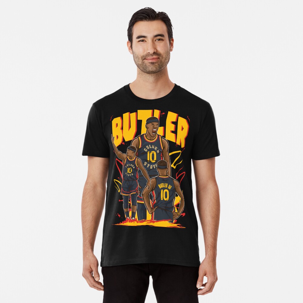 "Jimmy Butler Golden State Cartoon" Sticker for Sale by RatTrapTees ...