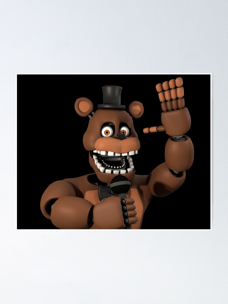 "FNaF - Freddy Fazbear" Poster for Sale by Jobel | Redbubble