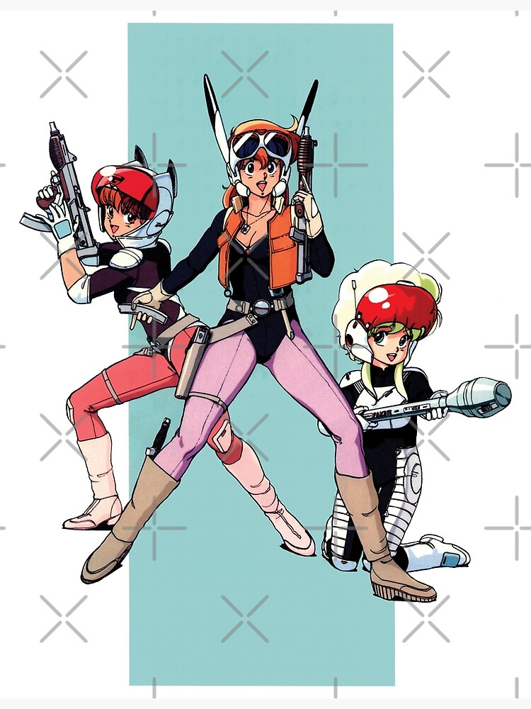 "Gall Force - Gallant Girls Box Pose 1" Poster by SonnyBone | Redbubble