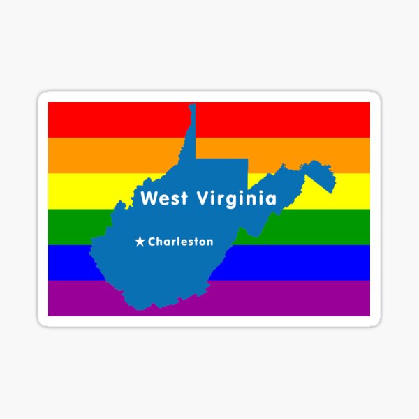 "Charleston West Virginia Gay Pride - Charleston LGBT Rainbow Flag ...