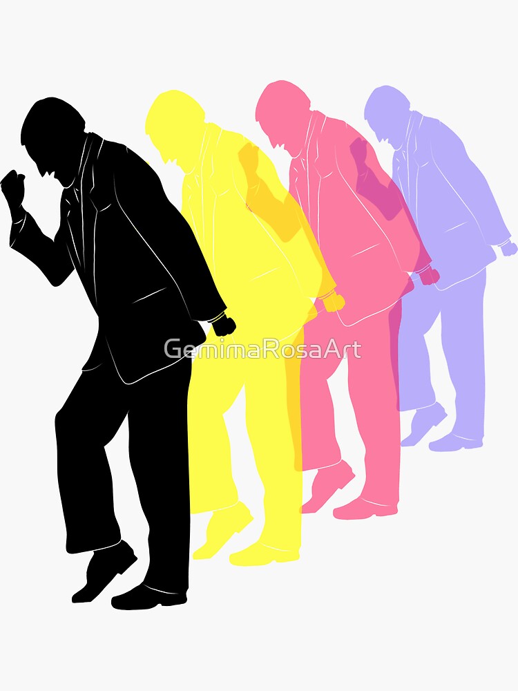 "Bruce Forsyth " Sticker for Sale by GemimaRosaArt | Redbubble