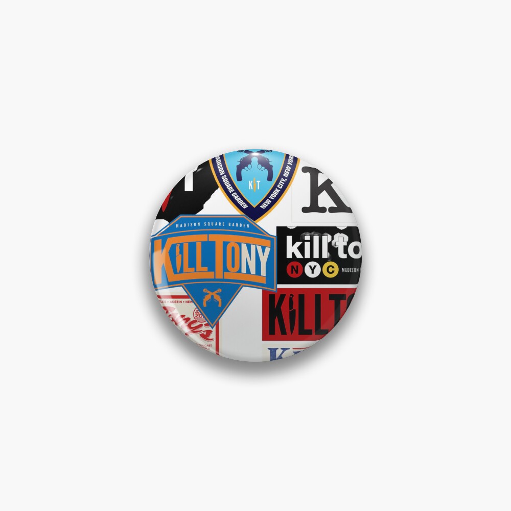 "Kill Tony Logos" Sticker for Sale by slowocelot | Redbubble