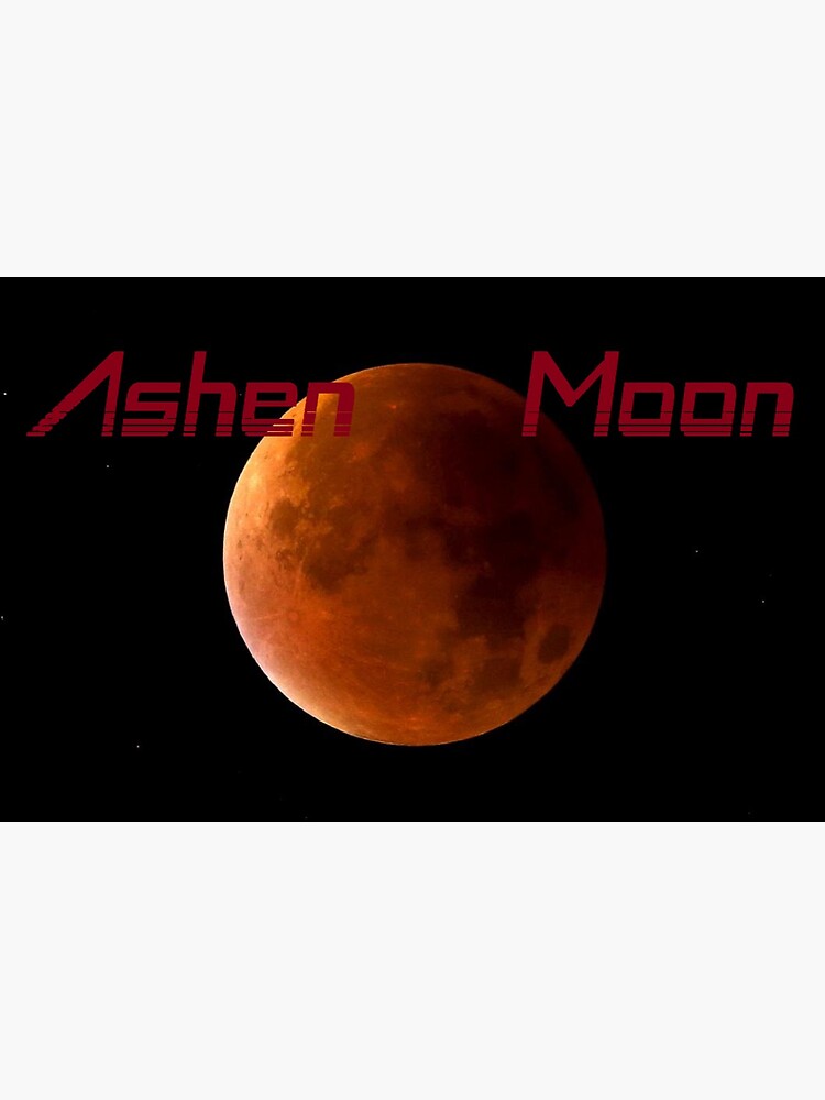 "Ashen Moon Logo" Sticker for Sale by WWolfe2023 | Redbubble
