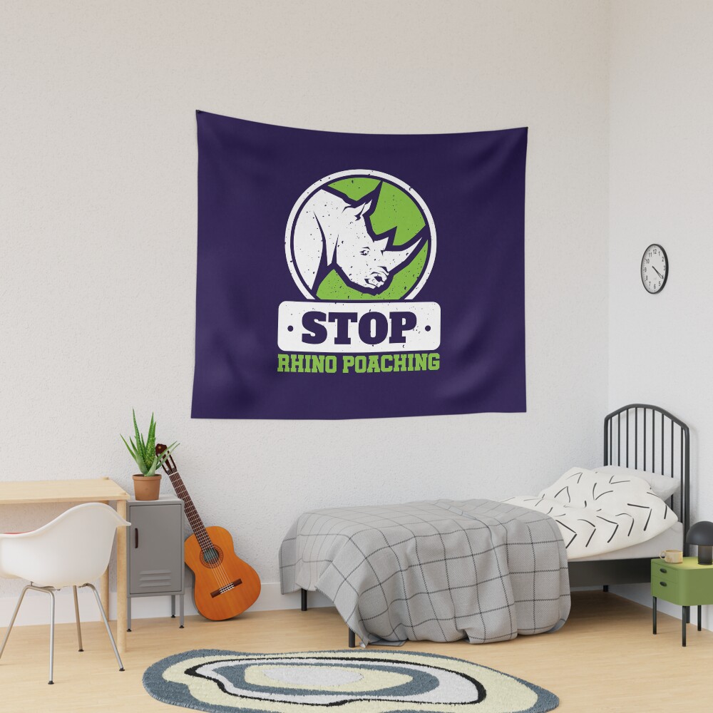 "Stop Rhino Poaching Save The Rhinos " Poster for Sale by jaygo | Redbubble