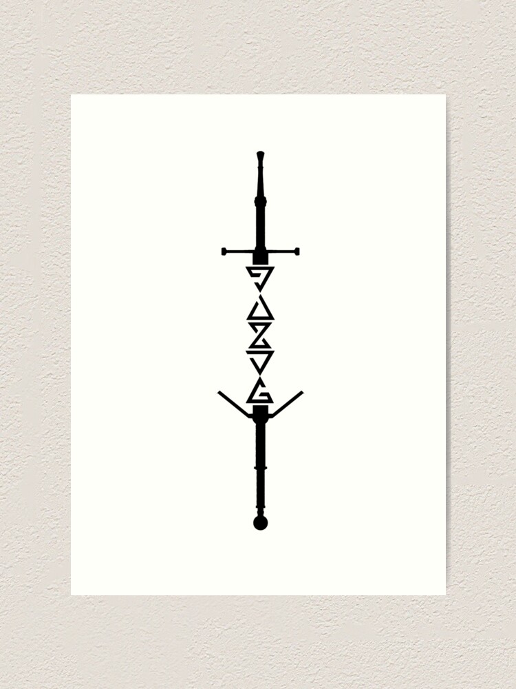 "Witcher Runes" Art Print for Sale by AdamBergur | Redbubble