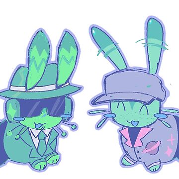 "Forsaken Dreamgame Bunny Alien Creatures Chance Elliot " Sticker for ...