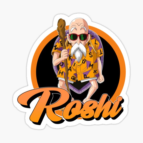 "Master Roshi" Sticker for Sale by VM04 | Redbubble