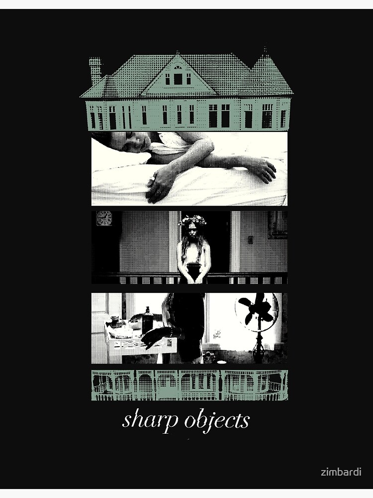 "Sharp Objects Halftone Screenprint" Poster for Sale by zimbardi ...
