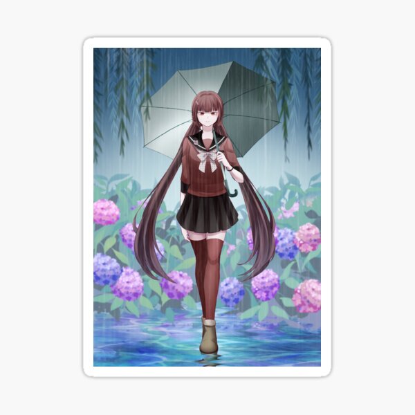 "Rainy Day" Sticker for Sale by Miss-Intention | Redbubble