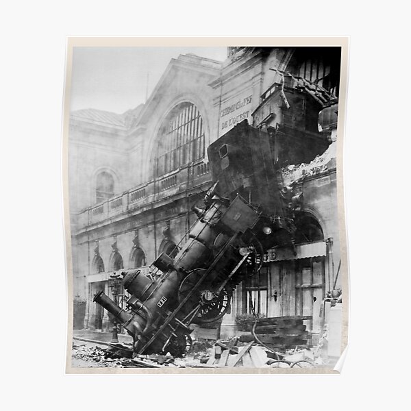 "Train wreck" Poster by Victorious2 | Redbubble