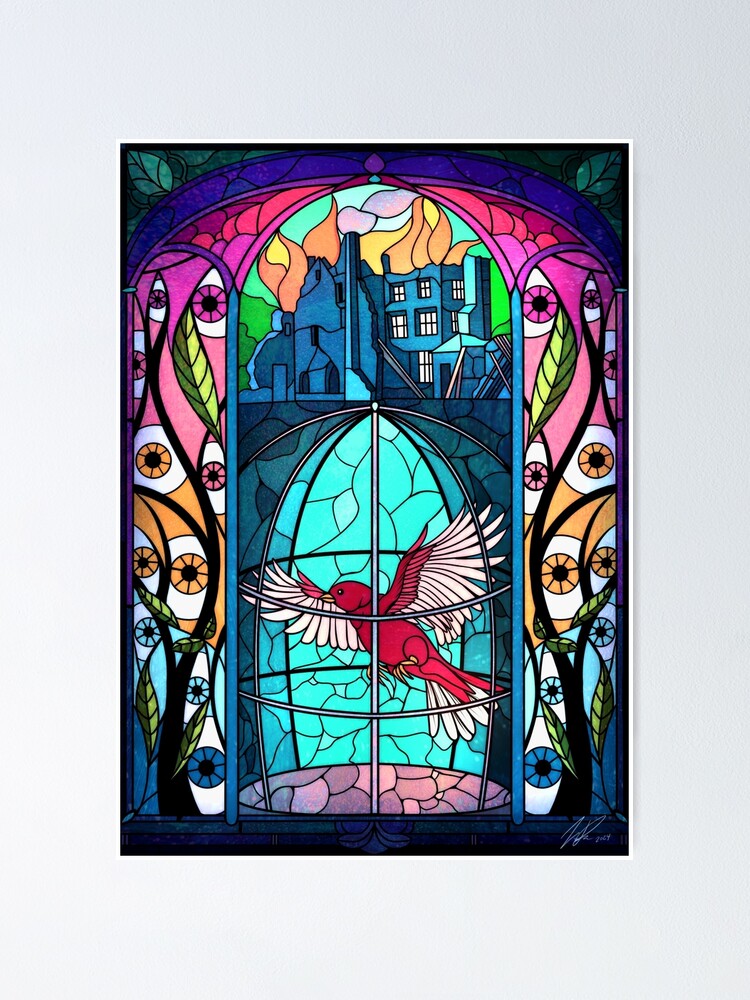 "The Magnus Protocol - Red Canary" Poster for Sale by RustyQuill ...