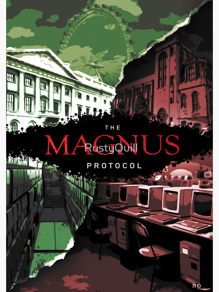 "The Magnus Protocol - OIAR Poster" Sticker for Sale by RustyQuill ...