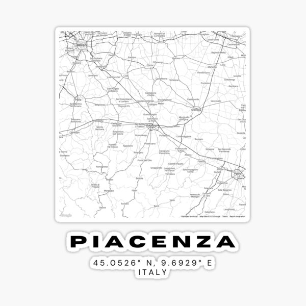 Izsler Piacenza Italy Map