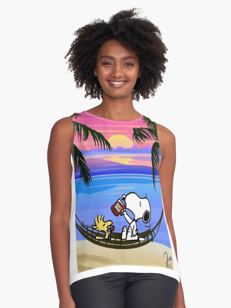 "Snoopy relax" Sticker by ClaudiaaIzq00 | Redbubble