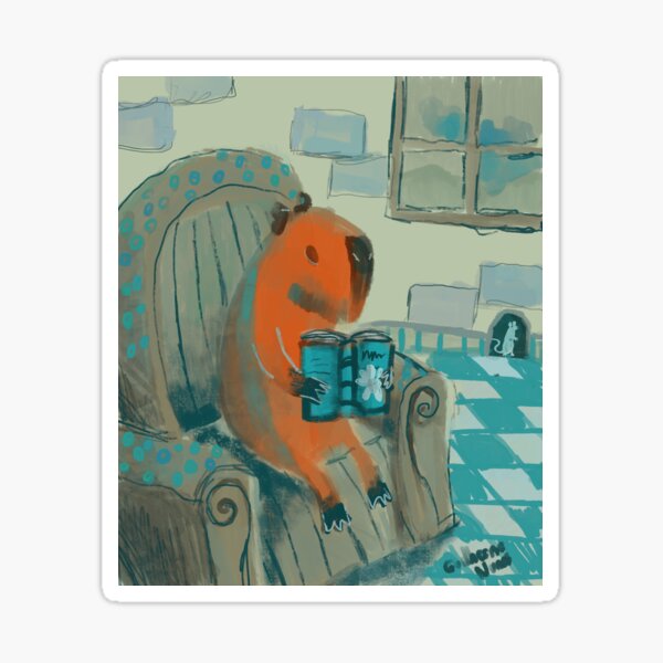Book Capybara Merch & Gifts for Sale | Redbubble