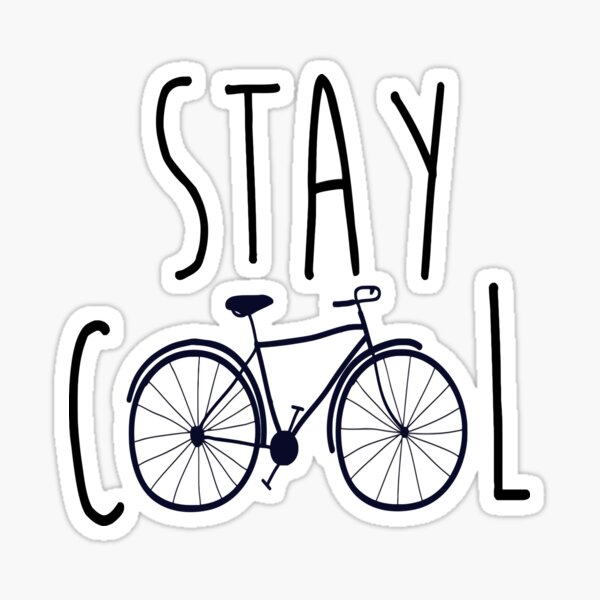 "stay cool" Sticker by GraphicStyleX | Redbubble