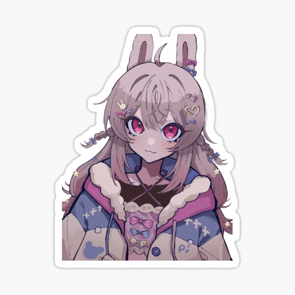 "hololive pipkin pippa" Sticker for Sale by LarissaCosta | Redbubble