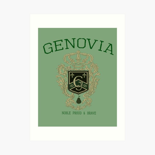 "GENOVIA - THE PRINCESS DIARIES." Art Print for Sale by RominaGodoy ...