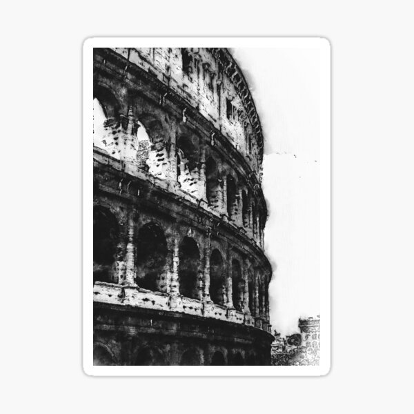 "Colosseum, Rome" Sticker for Sale by ErianAndre | Redbubble