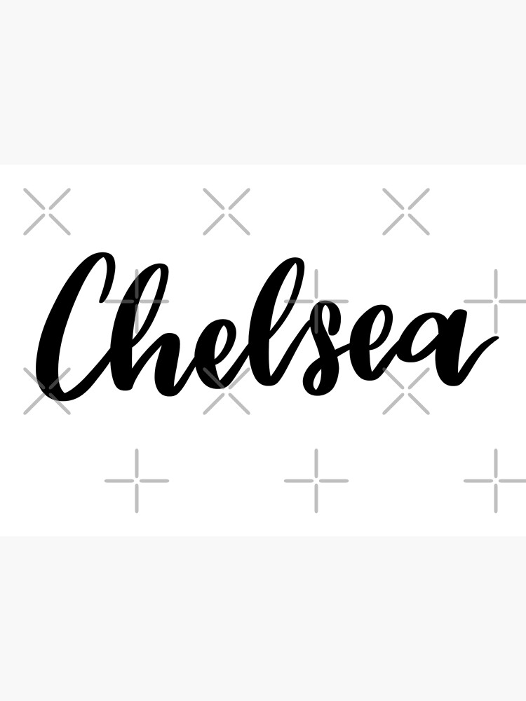 Chelsea Written In Cursive Chelsea T Shirt | Tostadora