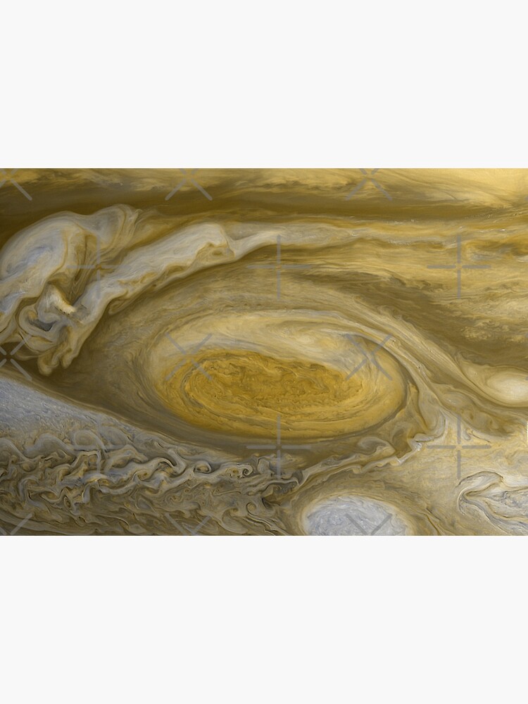 "Jupiter Great Red Spot – Majestic Storm" Sticker for Sale by Steven ...