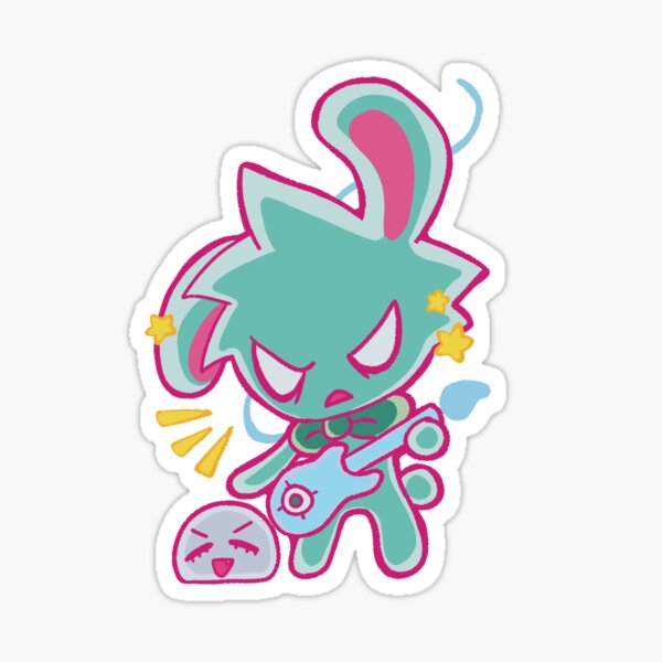 "Alien stage Till bunny" Sticker for Sale by CrunchyKneecaps | Redbubble