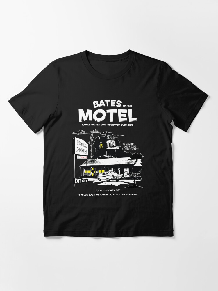 "Bates Motel - Open 24 hours" T-shirt for Sale by Purakushi | Redbubble ...