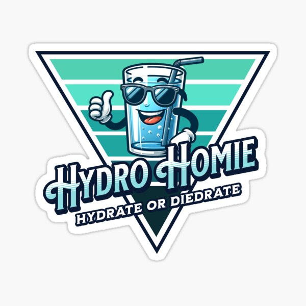 "Hydro Homie" Sticker for Sale by BS-Graphics | Redbubble