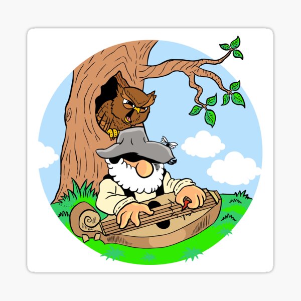 "MOUNTAIN MAN AND HIS FRIEND HOOT OWL PLAY DULCIMER MUSIC TOGETHER ...