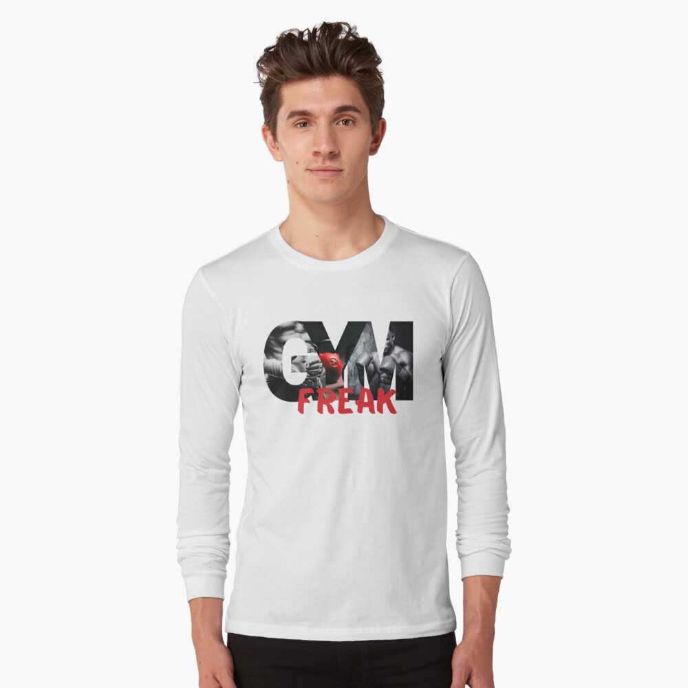 "gym freak man training outfit" Sticker for Sale by NatGrafika | Redbubble